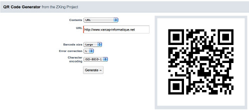 Comment faire un code QR ? - Varcap Informatique