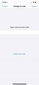 Comment configurer un code alphanumérique sur iPhone