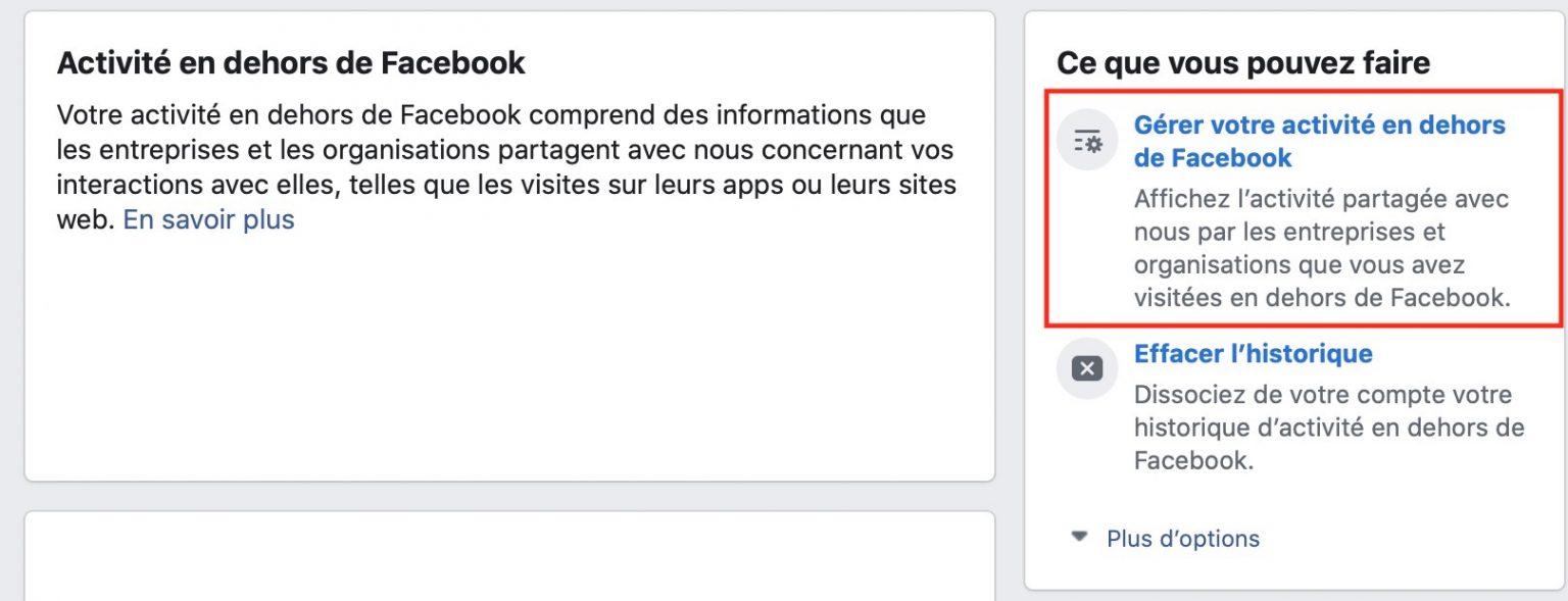 Comment Arrêter Facebook De Vous Traquer Sur Le Web Varcap Informatique